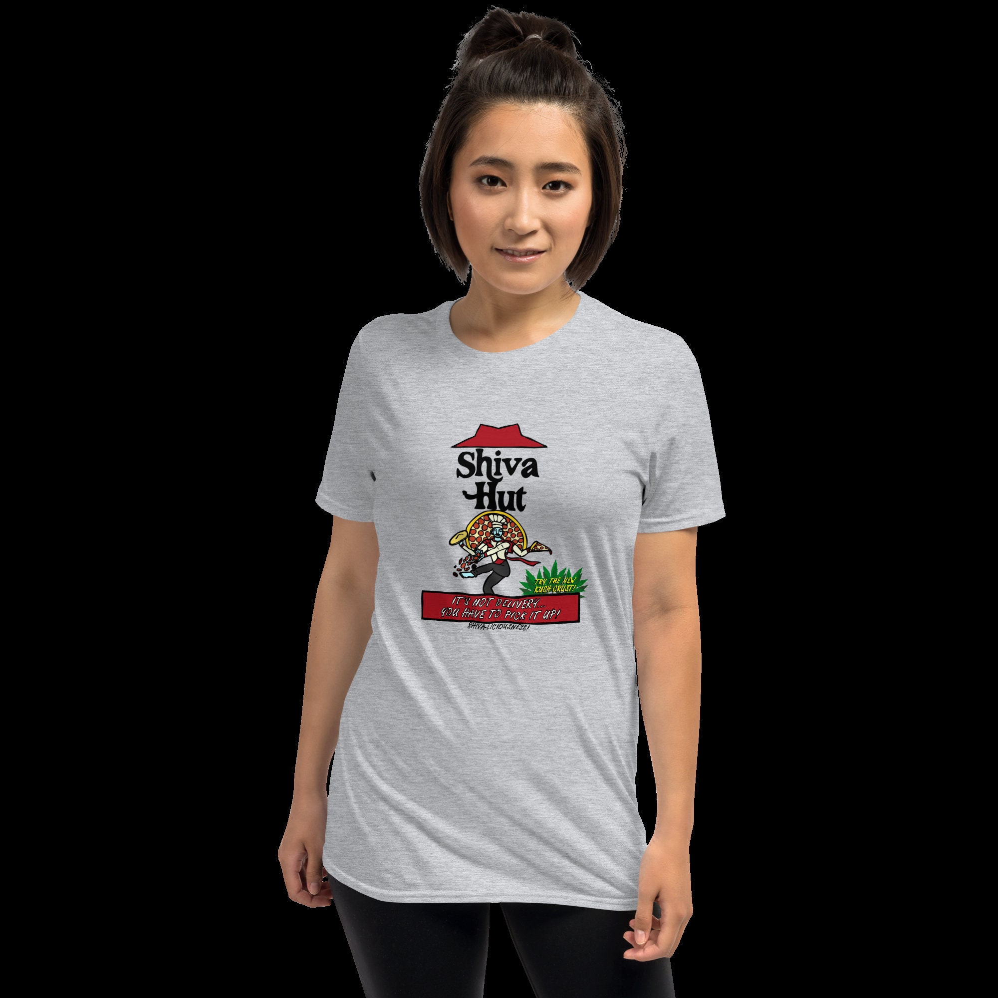 Shiva Hut Pizza Parody Shirt Mythological God & Pizza Lovers - Etsy