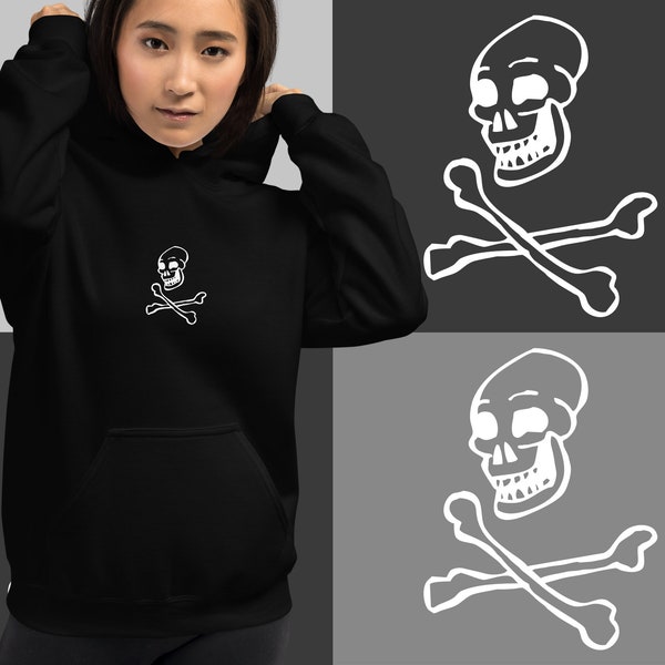 Skull Crossbones Emo - Etsy