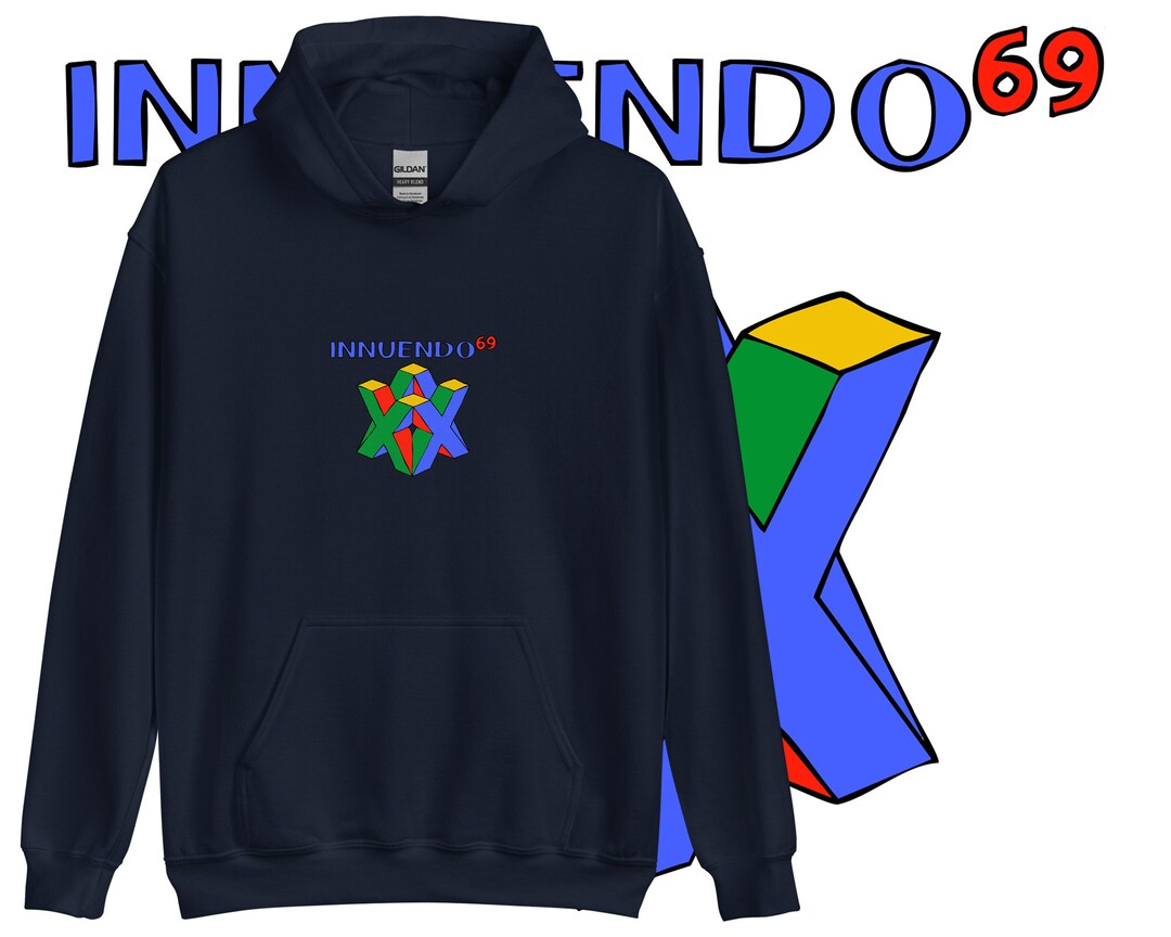 Innuendo 69 Hoody | Gaming Console Parody Hoodie | Funny Gamer ...