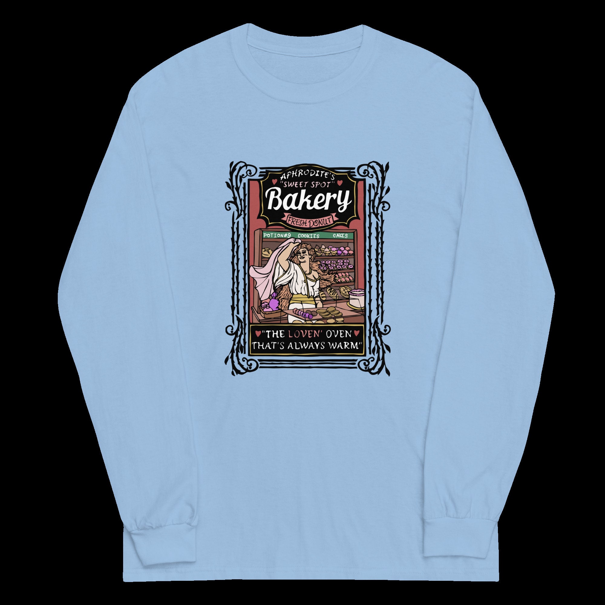 Aphrodite's Sweet Spot Bakery Long Sleeve Shirt the - Etsy