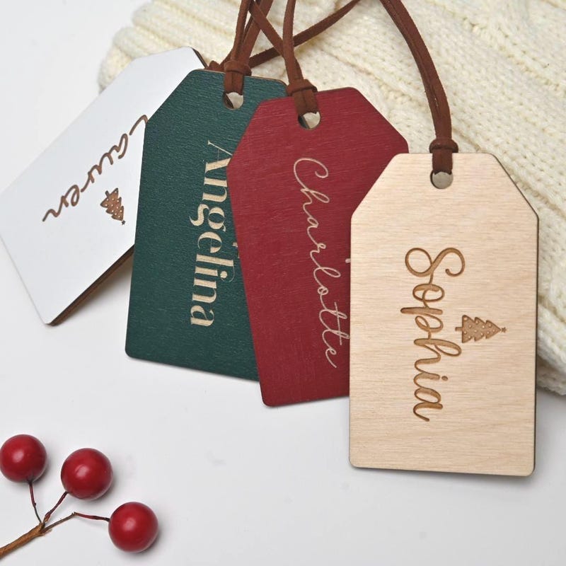 Christmas Stocking Tags - Etsy