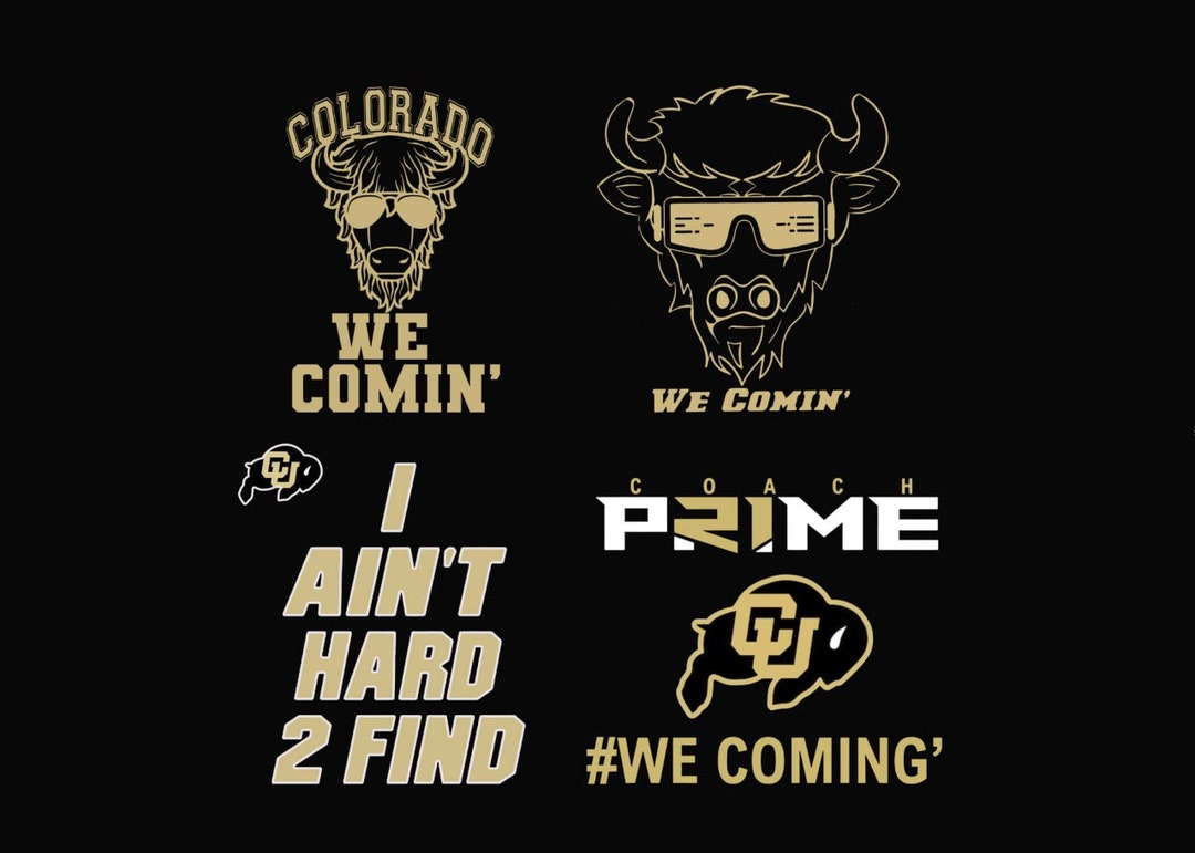 We Comin Colorado Buffalo Png, Buffs Colorado Cut File, Coach Prime ...