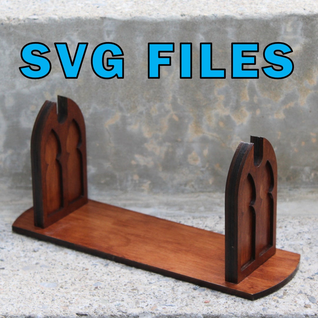 Gothic Architecture Sword Stand SVG Files | Digital Download ...