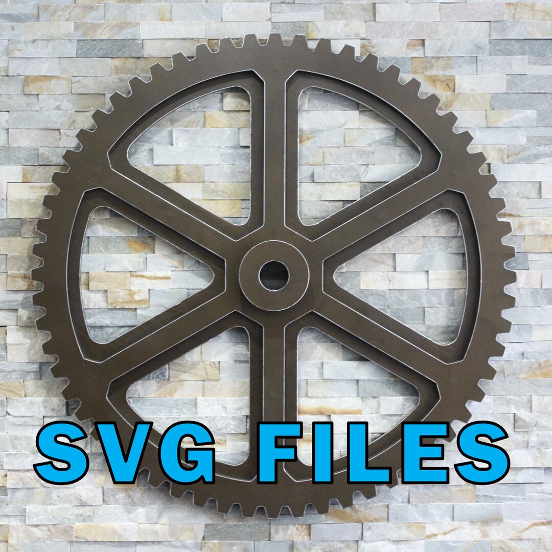 Gear SVG Multi-layer Cut Files for Glowforge, CNC, Cricut, Laser | Cog ...