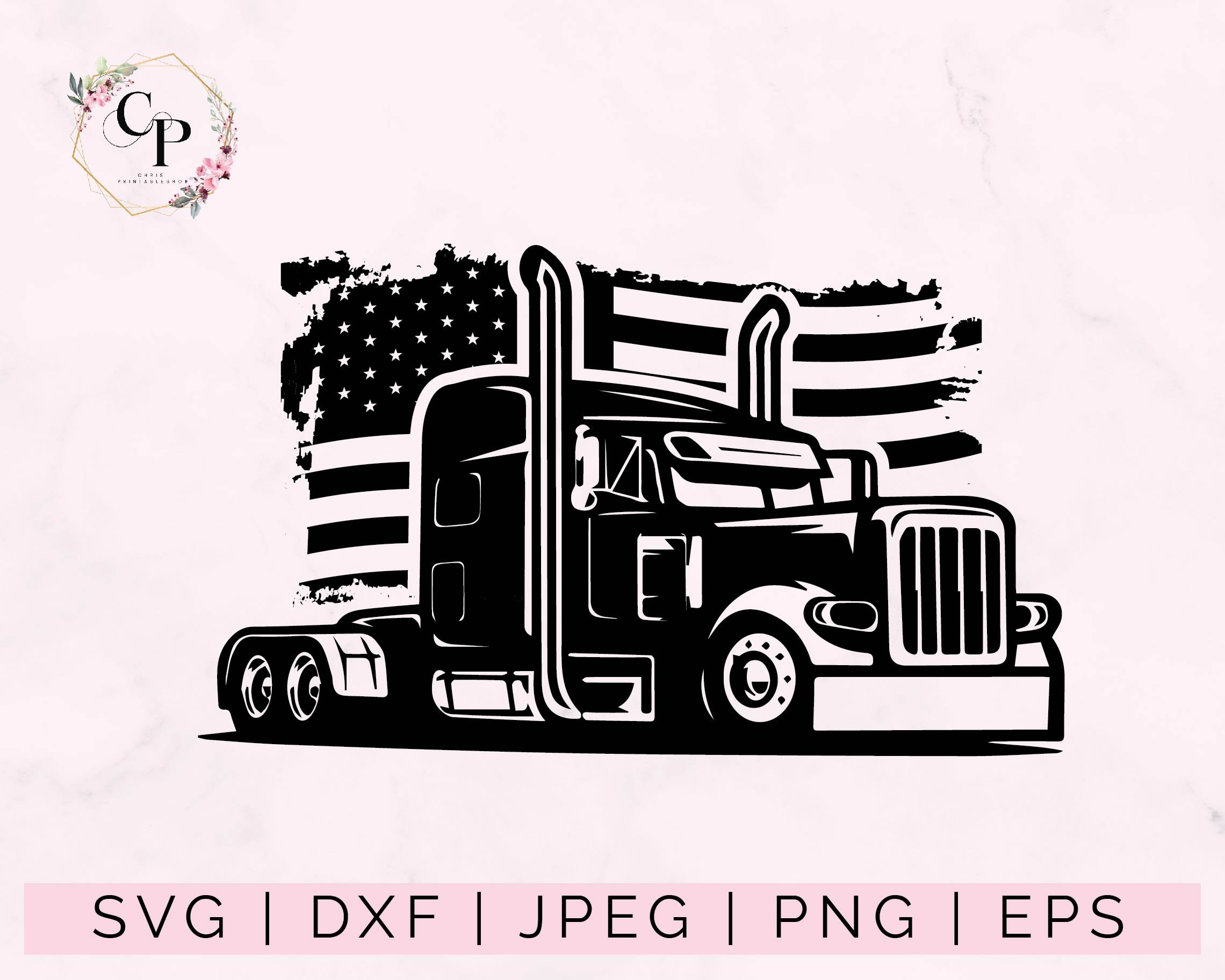 Semi Truck Svg Semi Svg Semi Truck Peterbilt Svg - Etsy UK