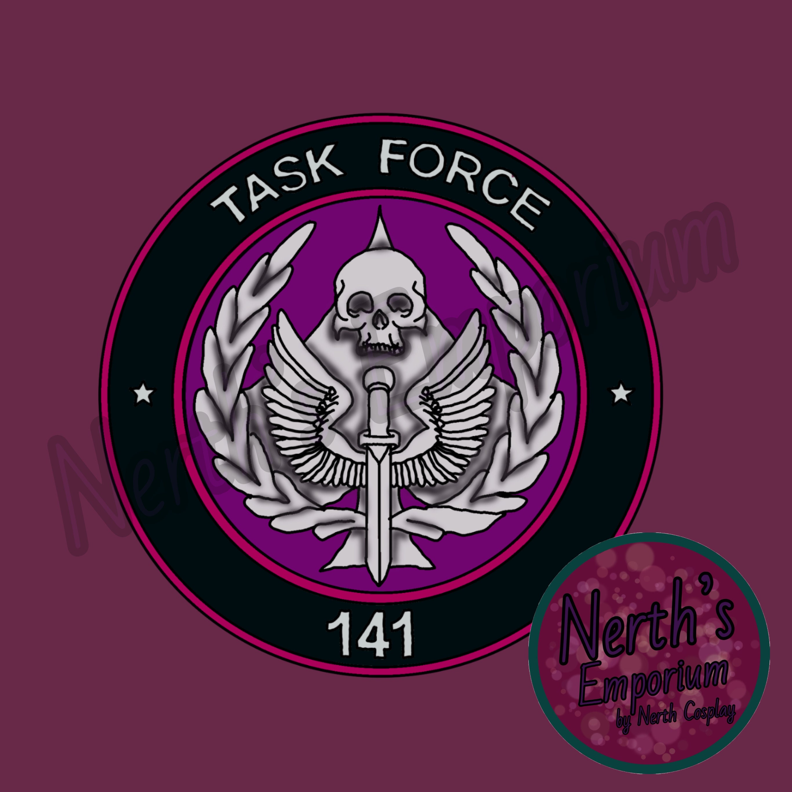 Call of Duty Sticker TF141 - Etsy