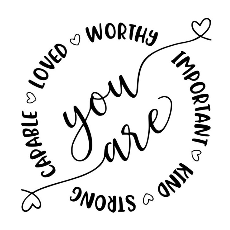 You Are Svg Printable File Cricut Download Digital Product Mugs Tshirt ...