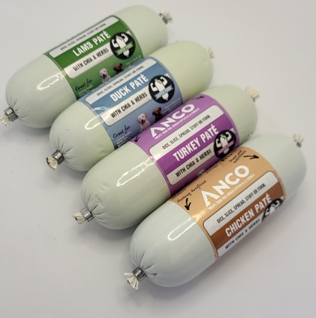 4 X Anco Pate/dog Pate/ Training Treat/meaty Treat/ Puppy Treat/puppy ...