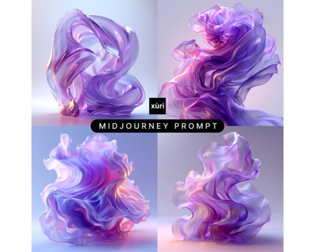 Abstract 3D Art Design 3D Render Abstract Asset Purple 3D Render ...