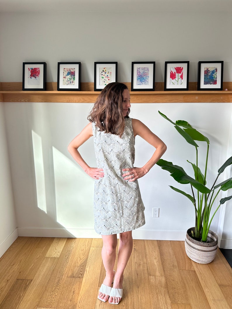 Easy Linen Dress Sewing Pattern: Beginner-friendly Minimalist Design ...