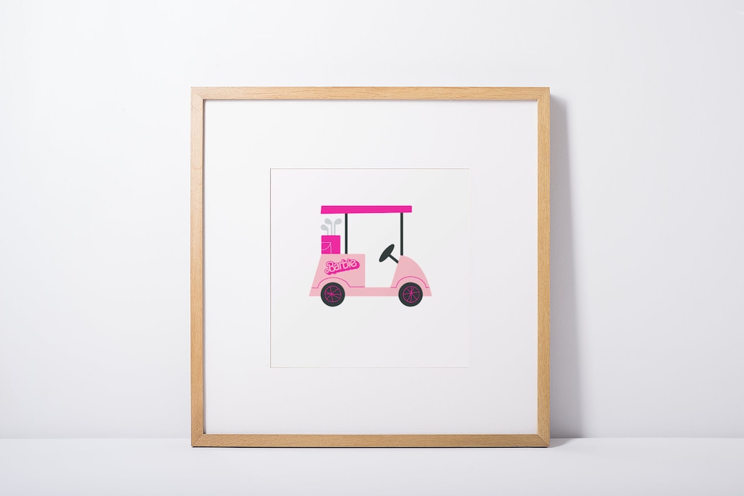 Barbie GOLF Cart Golf Barbie Golf Lover Barbie Golf Girl Birthday Svg ...