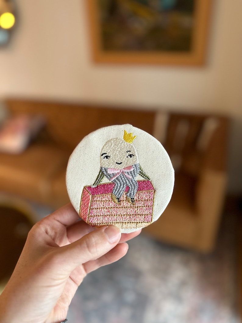 Humpty Dumpty Embroidery Design, Nursery Rhyme (4x4 Hoop) (digital File ...