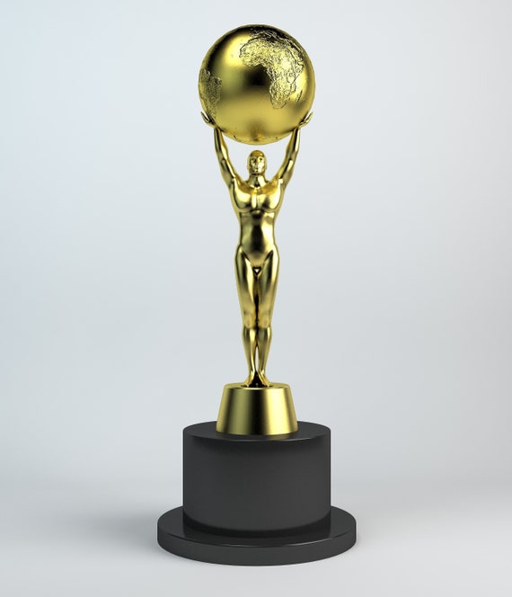 Trophy 3D Model - Etsy