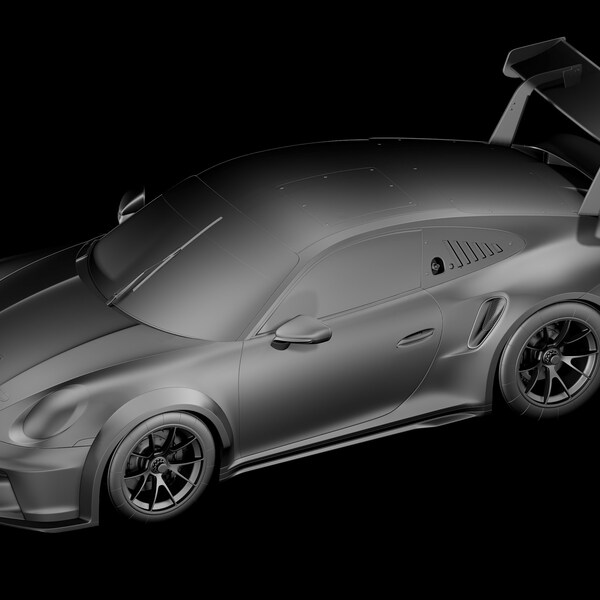 Porsche 911 Gt3 3d Print - Etsy