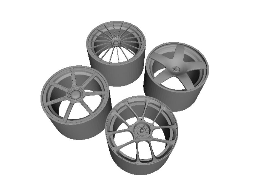 Car Rim 3D Print Model - Etsy