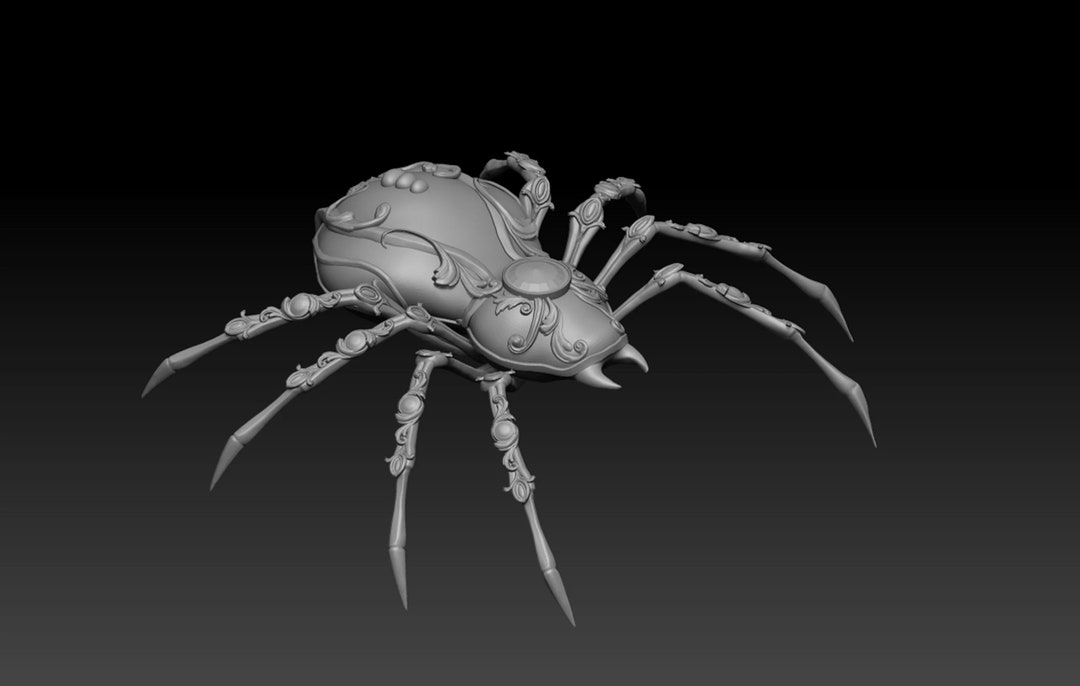 Spider 3D Print Model - Etsy