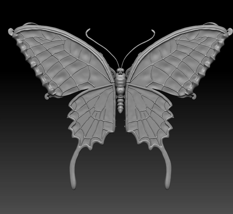 Butterfly 3D Print Model - Etsy