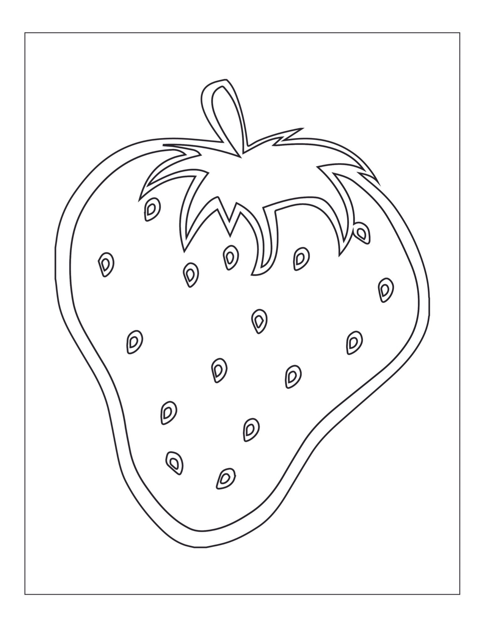 27 Pages of Different Fruits for Coloring! Great Activity for All Ages ...