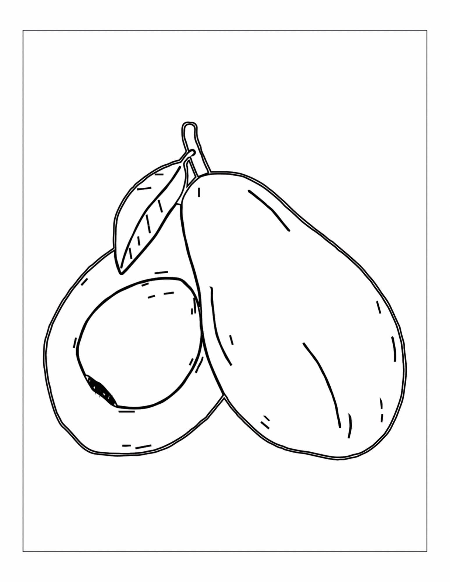 27 Pages of Different Fruits for Coloring! Great Activity for All Ages ...