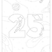 Numbers 1-25 Space Themed Coloring Worksheets Fun for All Ages! - Etsy