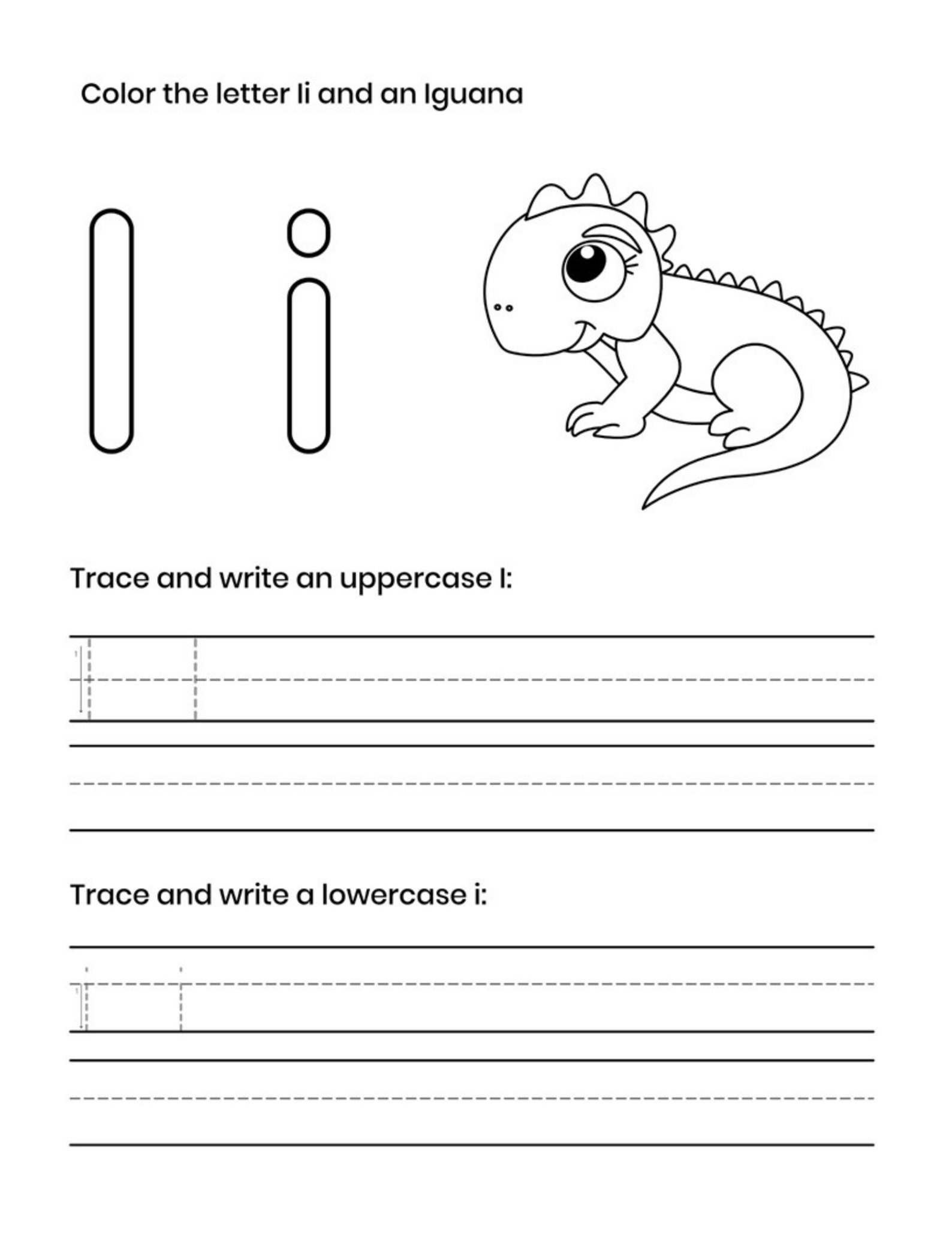Trace Write and Color Letters A-Z Activity Sheets! Fun for Kids! - Etsy