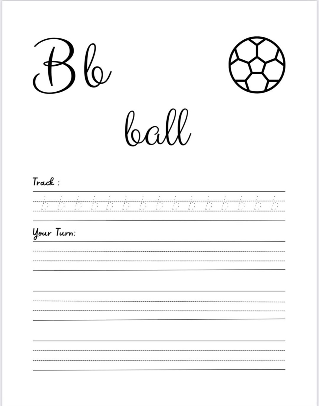 81 Pages of Cursive Handwriting Practice Worksheets! A-Z Lower and ...