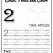 Count Trace and Color Worksheets Numbers 1-20 Great Activity for Back ...