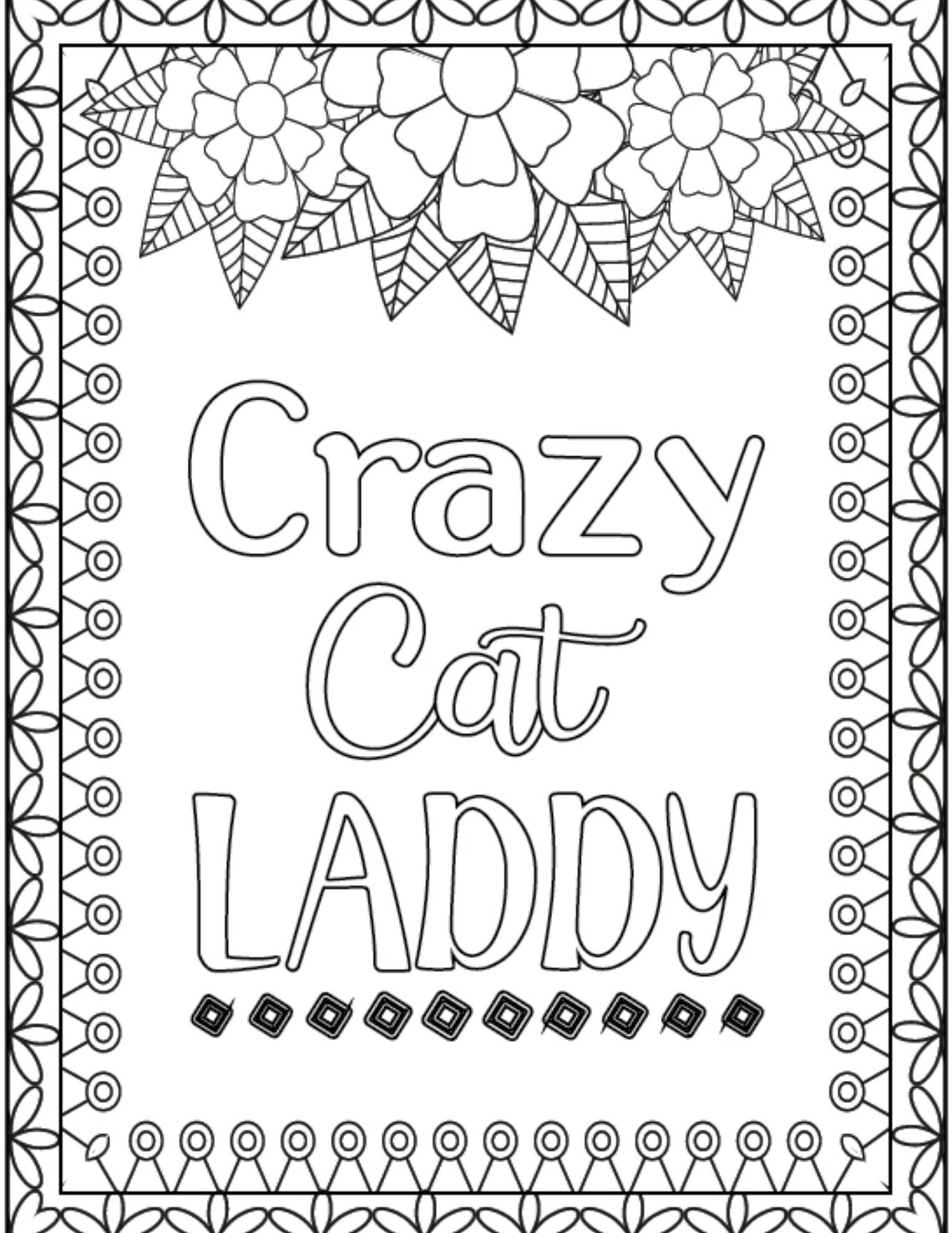 Cat Related Quotes for Coloring 15 Pages Activity - Etsy