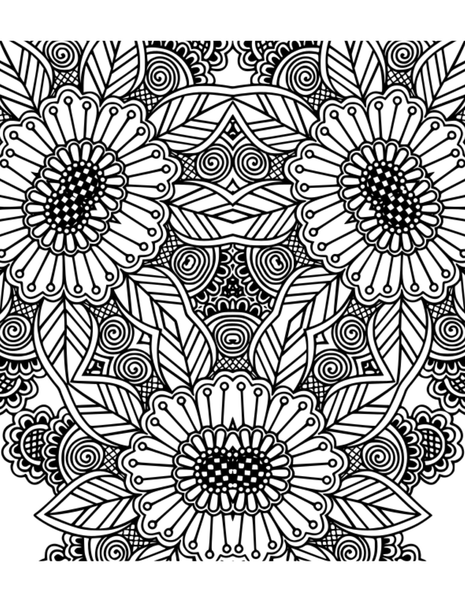 30 Mandala Coloring Pages! Fun Activity for All Ages! Digital Download ...