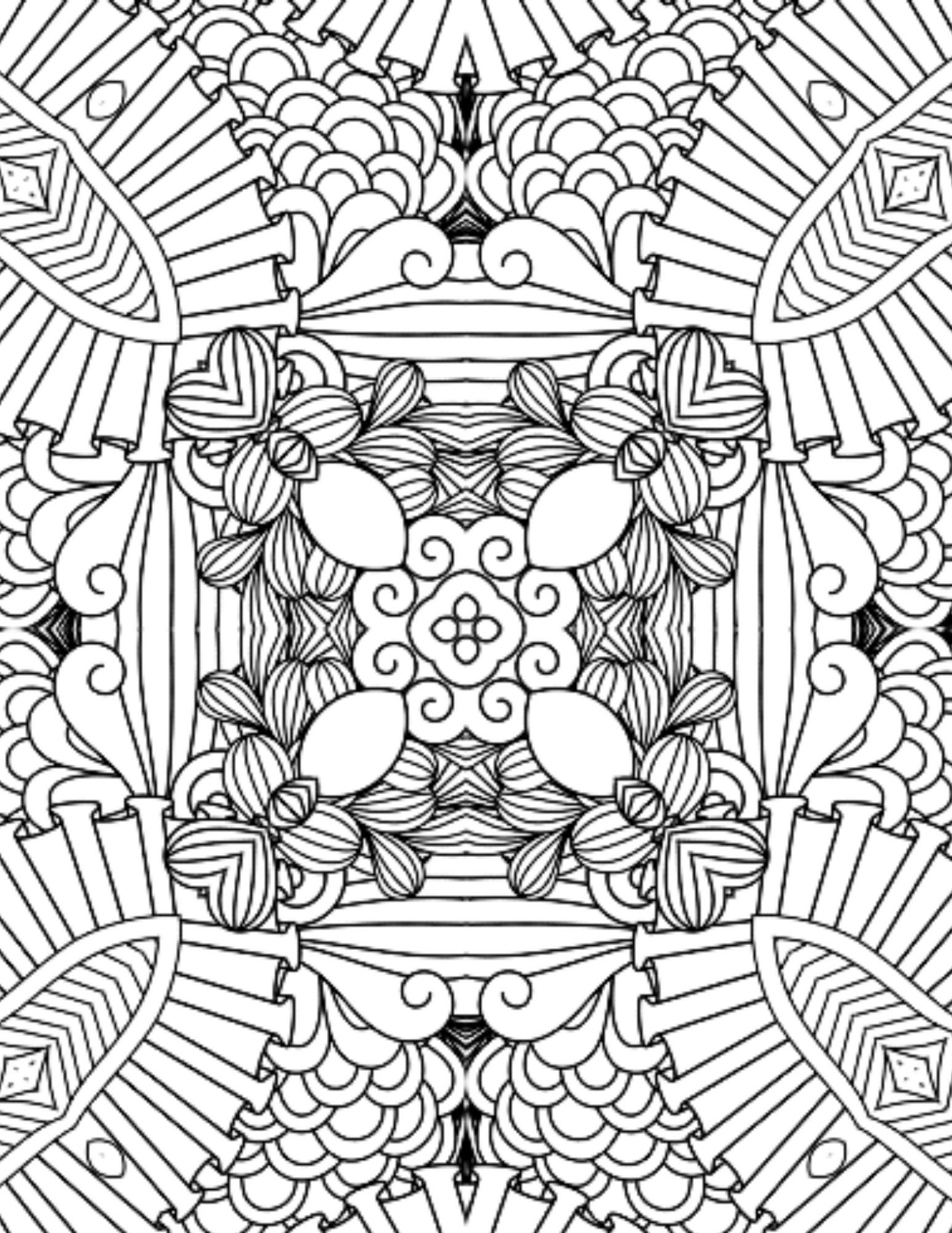 30 Mandala Coloring Pages! Fun Activity for All Ages! Digital Download ...