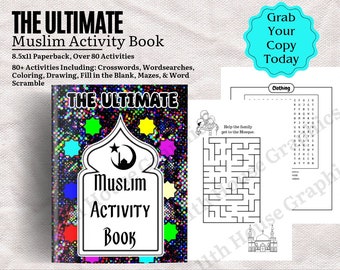 Mariam and Jamal Go to the Zoo Coloring and Activity Book - Etsy Canada