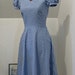 Vera PDF Sewing Pattern Late 40s Early 50s Vintage Retro V-neck Dress ...