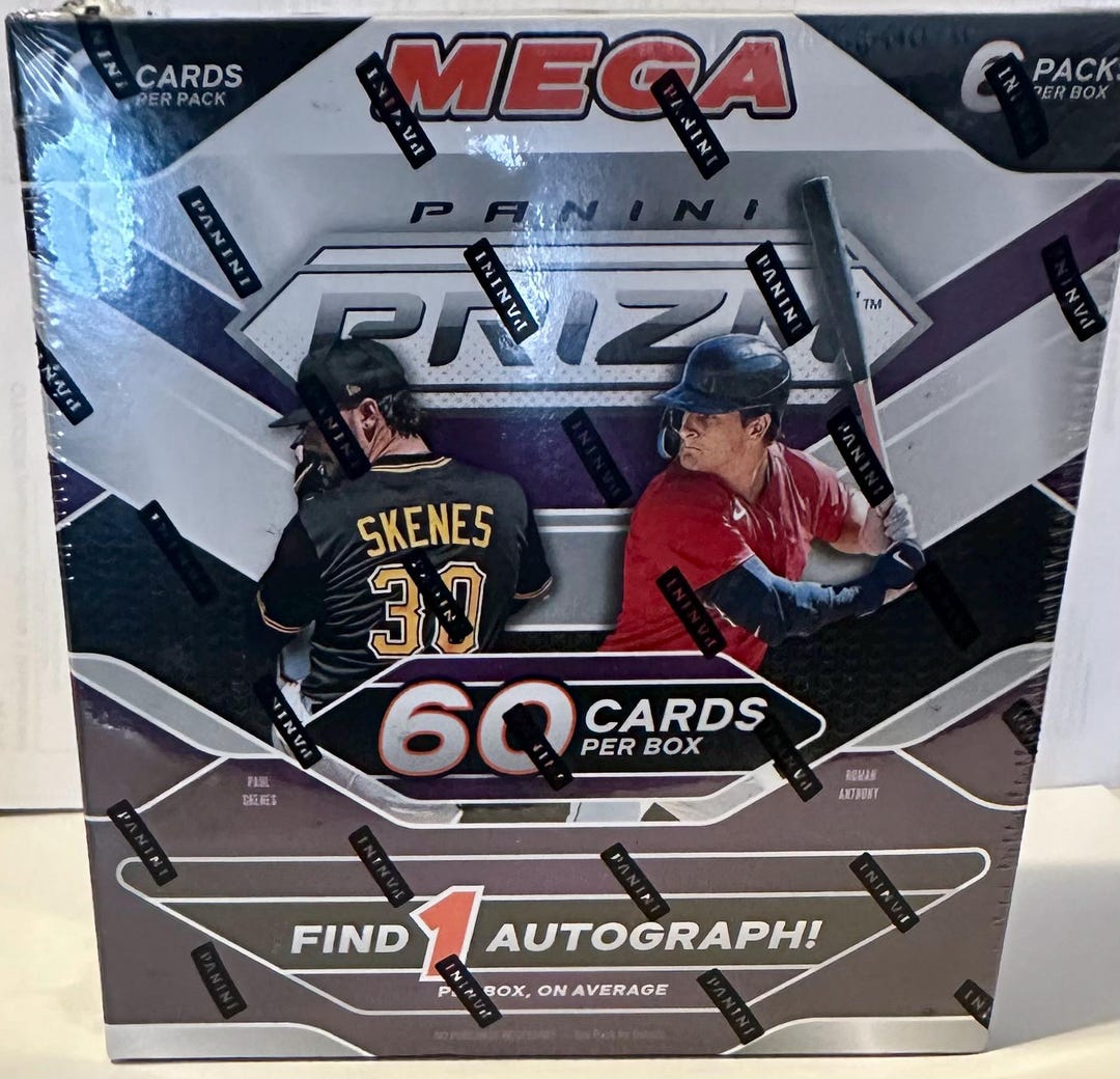 2025 Panini MLB Prizm Baseball Cards Mega Box - Etsy