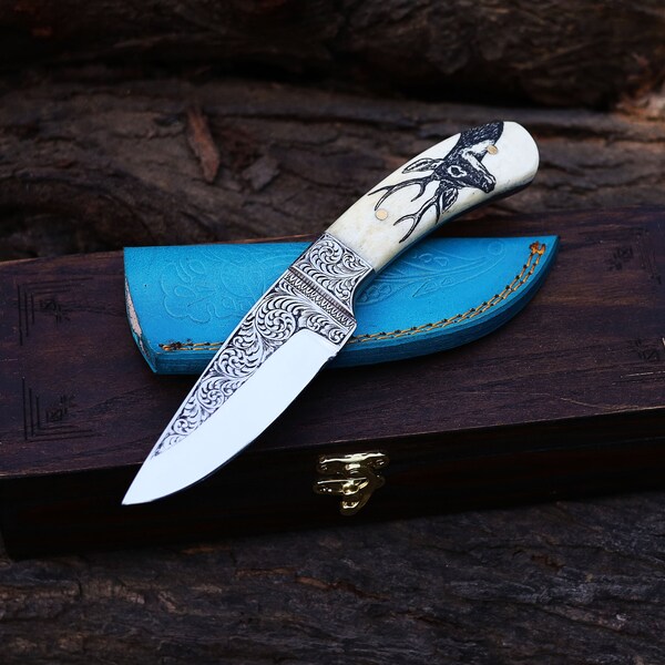 Hand Engraved Knife - Etsy