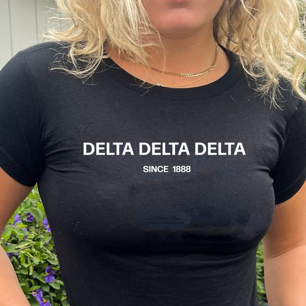 Tri Delta Shirt - Etsy