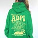 Happy to Be Adpi Sorority Sweatshirt Green Trendy Sorority - Etsy