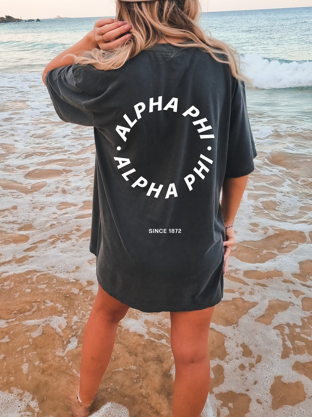 Alpha Phi Sorority Comfy T-shirt | Trendy College Greek Custom ...