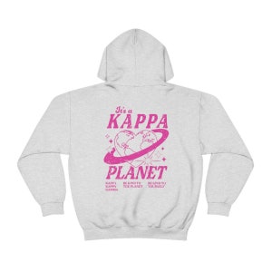 Kappa Kappa Gamma Planet Hoodie | Be Kind to the Planet Trendy Sorority ...