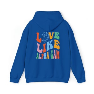 Alpha Gamma Delta Soft Sorority Sweatshirt Love Like Alpha Gam Sorority ...