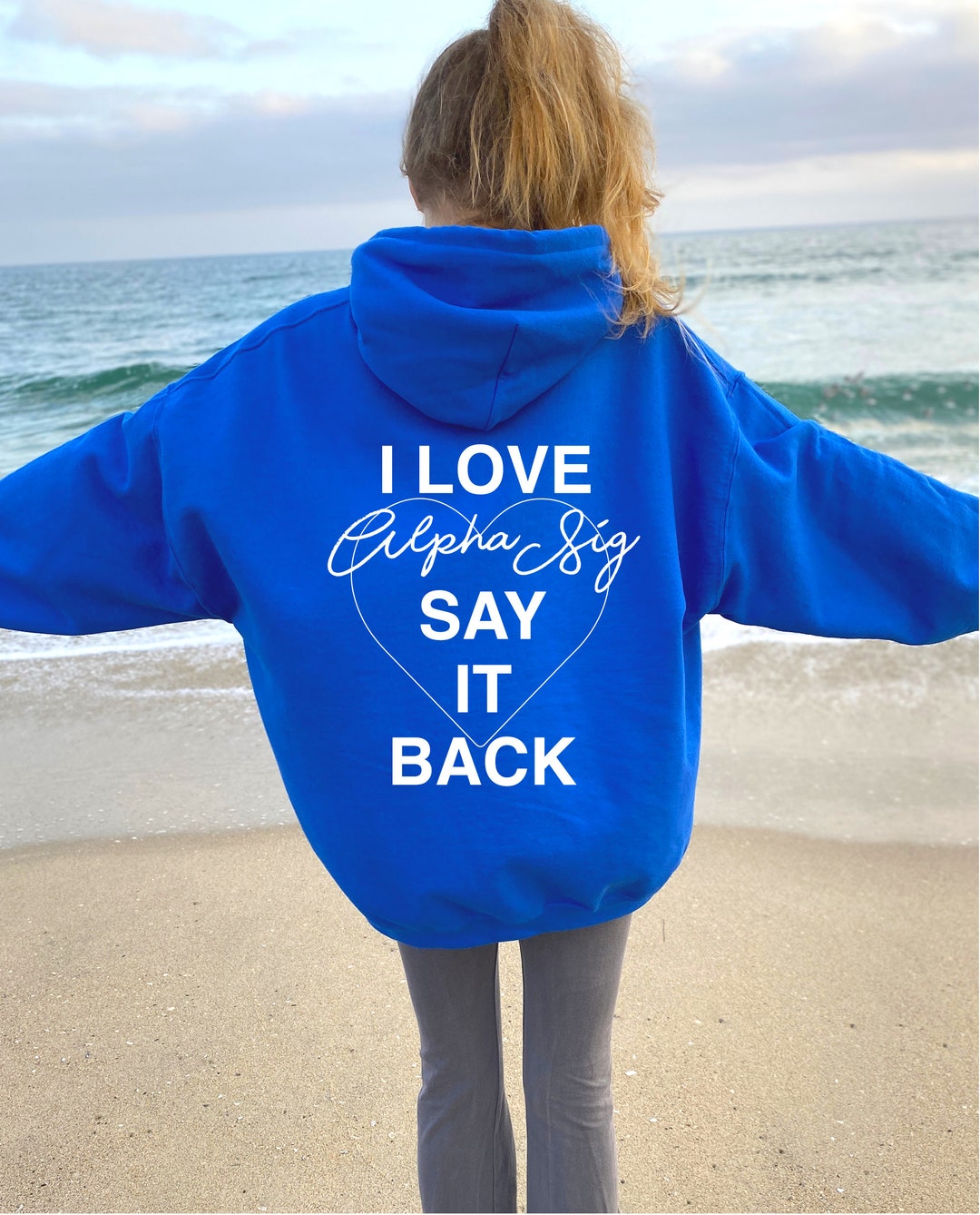 Alpha Sigma Alpha Say It Back Sorority Sweatshirt Alpha Sig Sorority ...