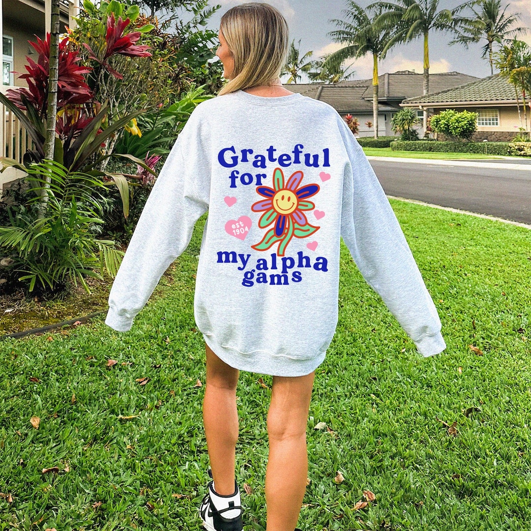 Alpha Gamma Delta Grateful for My Design | Alpha Gam Trendy Sorority ...
