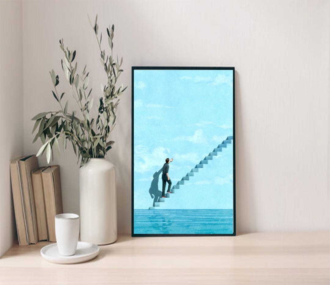 Exit Art Print Wall Decor Poster - Etsy