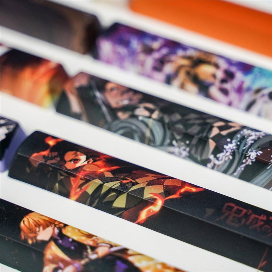 Cool Anime PBT OEM 6.25U Spacebar Keycaps for Mechanical Keyboard ...