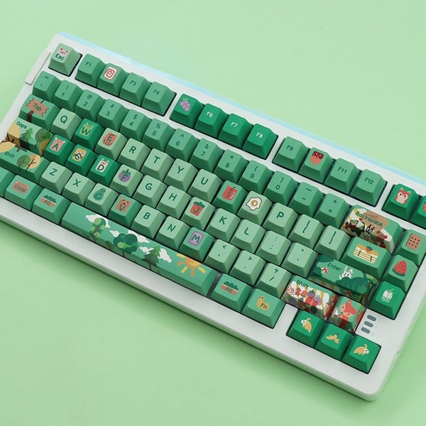 Green Forest Keycap - Etsy