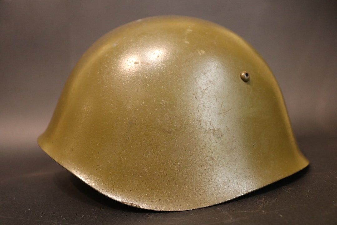 Soviet Russian Army Military Helmet SSH40 USSR World War II - Etsy