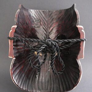 Antique Japanese Noh Theater Mask Represents Okuninushi Hand Carved in ...