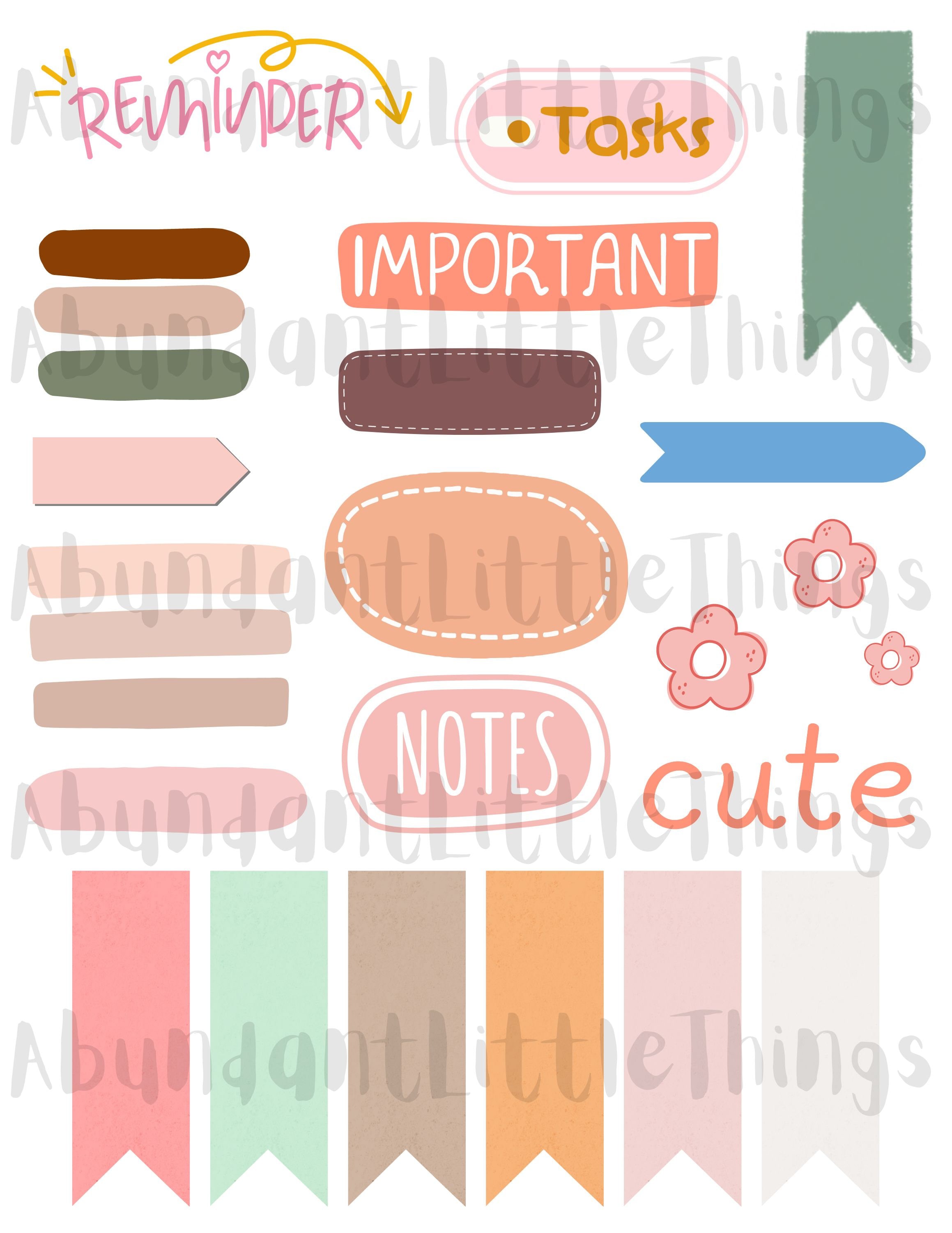 Digital Planner Tabs, Printable Bible Study Dividers, Printable ...