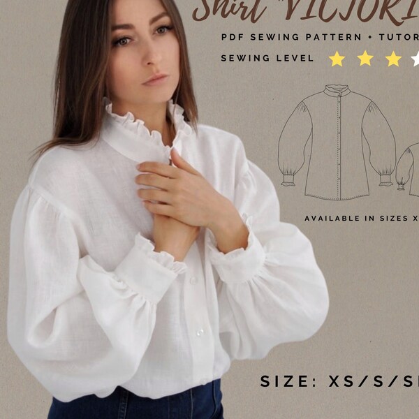 Victorian Blouse - Etsy