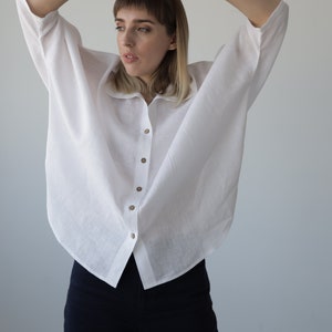 Oversized Women Shirt Sewing Pattern, Instant PDF Download - Sizes XS ...