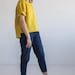 Boxy Top Sewing Pattern, Golda T-shirt With Side Slits Instant PDF ...